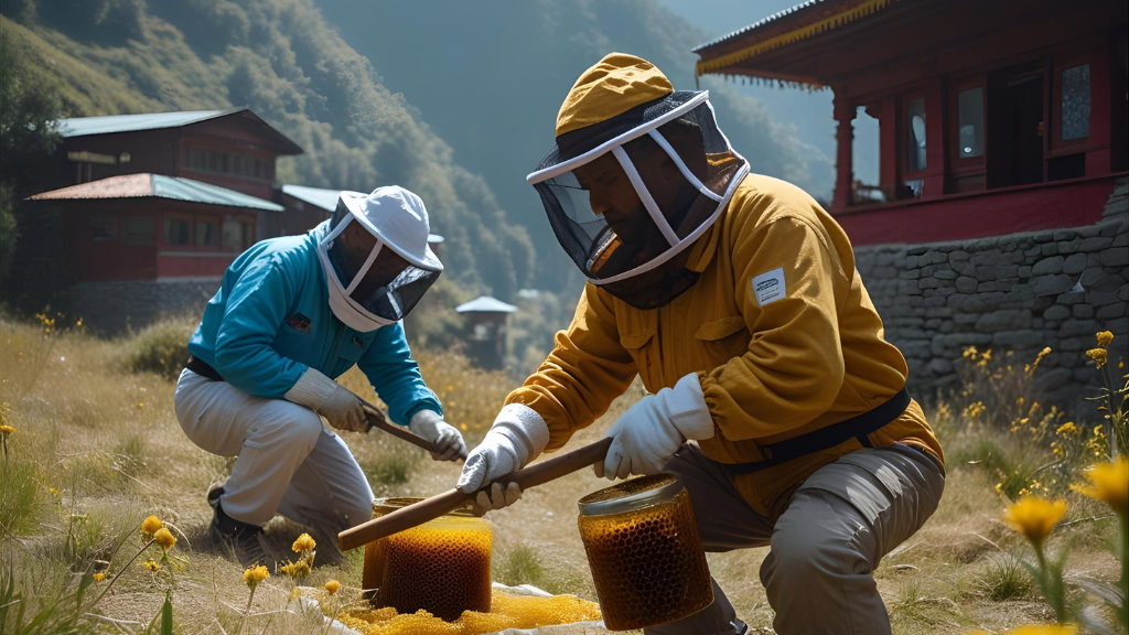 Honey Hunting in Bhujung – A Wild Himalayan Experience – Khumbu Everest ...